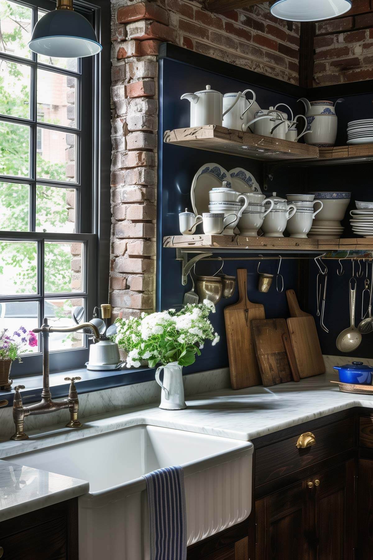 35 Inspiring Ideas to Create Your Dream Farmhouse Kitchen - Living Chic