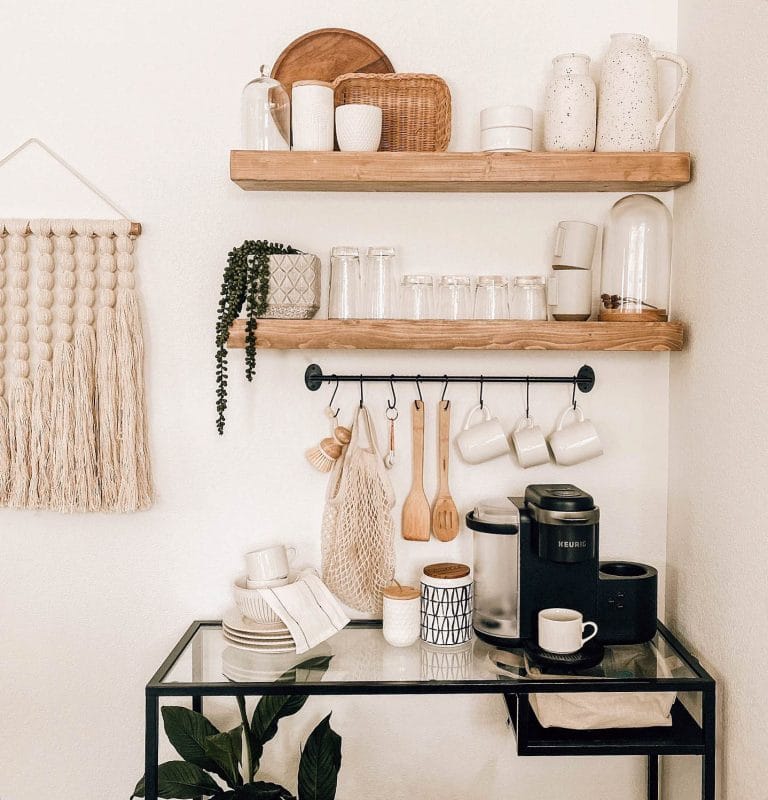 100+ Home Coffee Bar Ideas - Living Chic