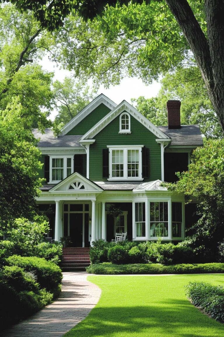 Green House Ideas: Stunning Shades and Styles That Bring Nature Home ...