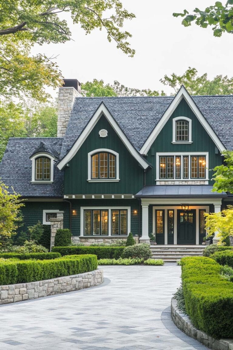 Green House Ideas: Stunning Shades and Styles That Bring Nature Home ...