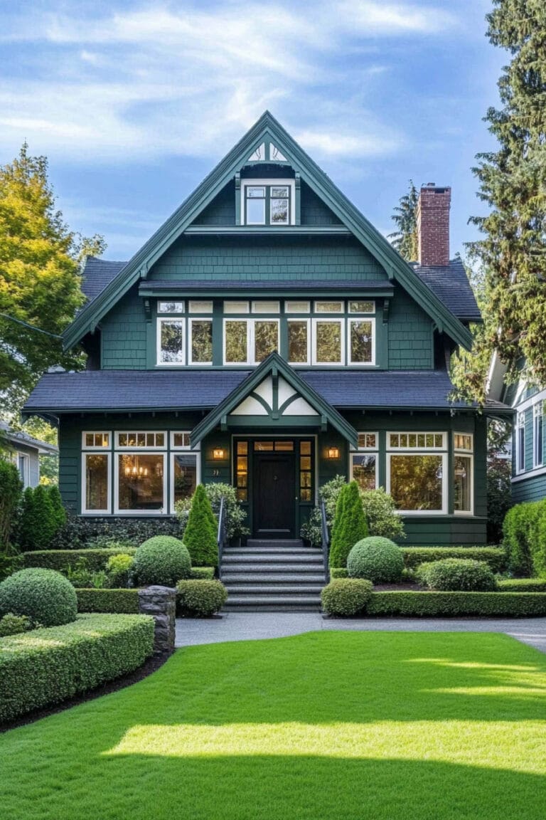 Green House Ideas: Stunning Shades and Styles That Bring Nature Home ...