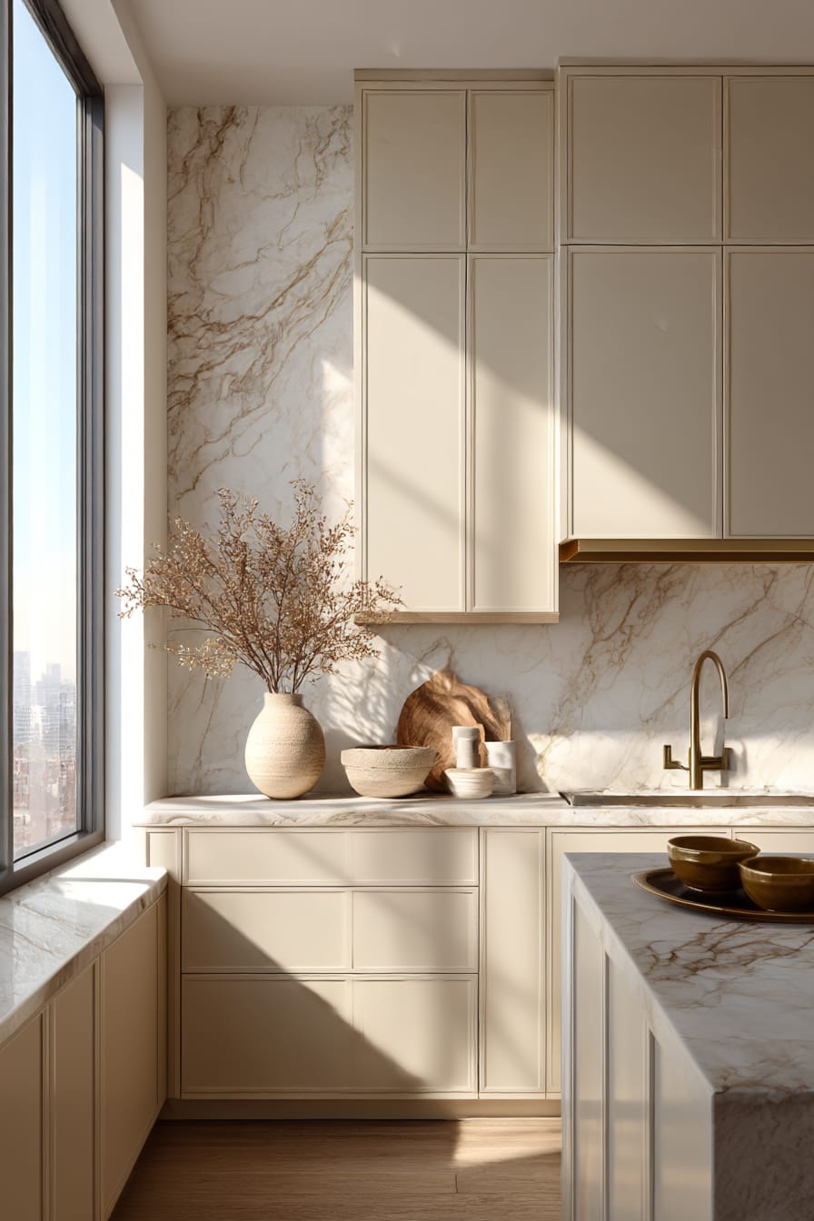 Stone and Clay Kitchen Backsplashes Everyone Is Pinning Right Now ...