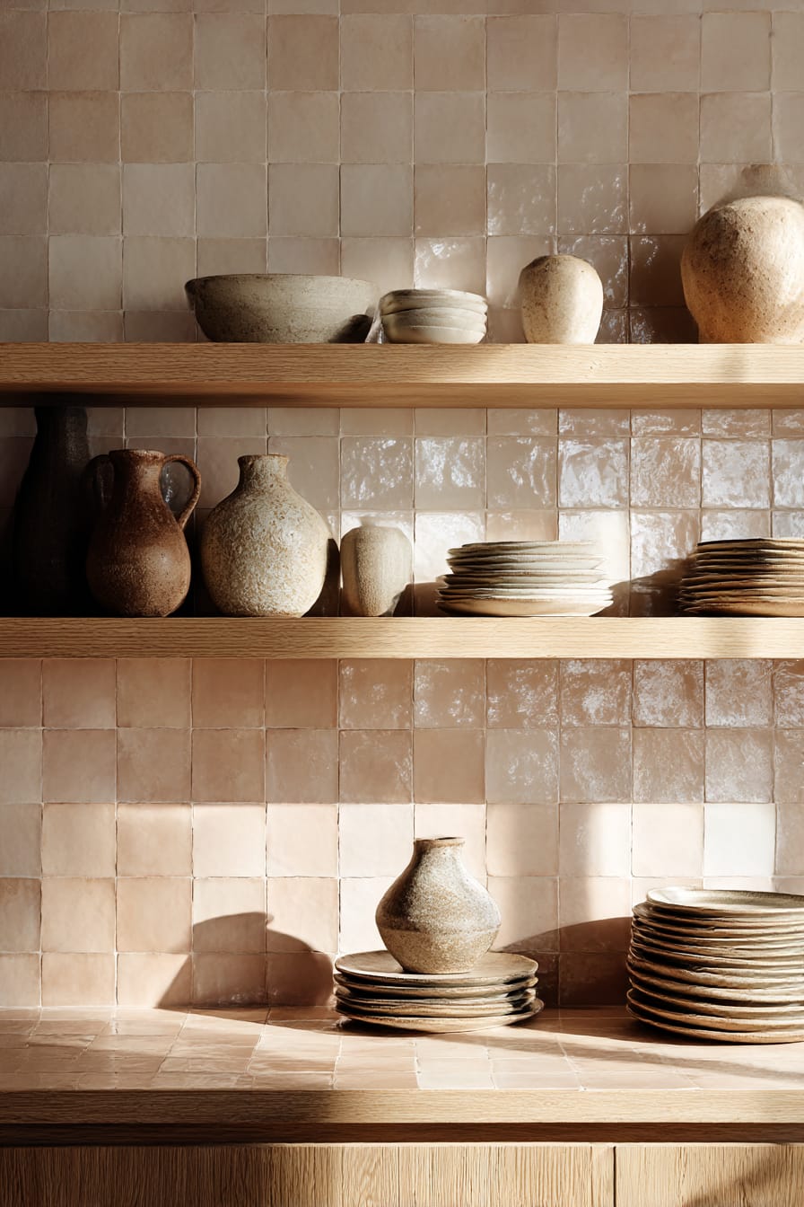 Stone and Clay Kitchen Backsplashes Everyone Is Pinning Right Now ...