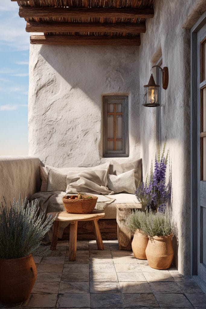 Mediterranean Balcony Decor Ideas with Terracotta Pots and Rustic Charm ...